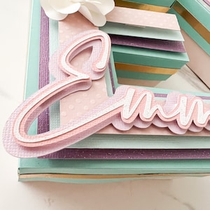 3D Letter Box SVG, Do It Paper, A-Z Front Shaker and Layered, Do It ...