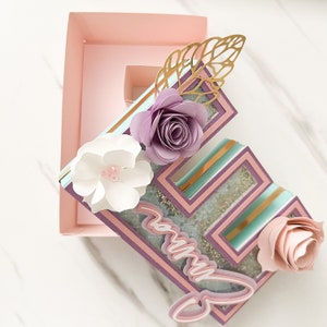 3D Letter Box SVG, Do It Paper, A-Z Front Shaker and Layered, Do It ...