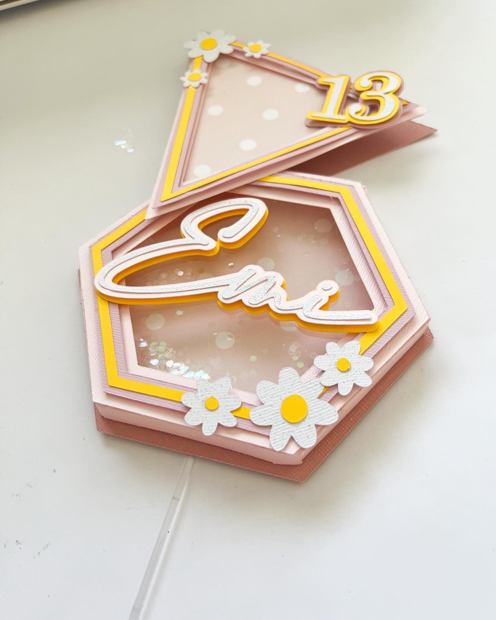 Shapes Shaker Cake Topper SVG, **(stripe is Included)**, Do It Paper ...