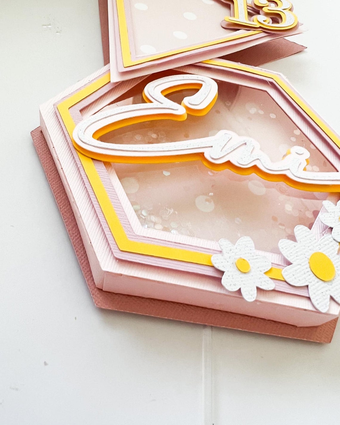 Shapes Shaker Cake Topper SVG stripe is Included - Etsy