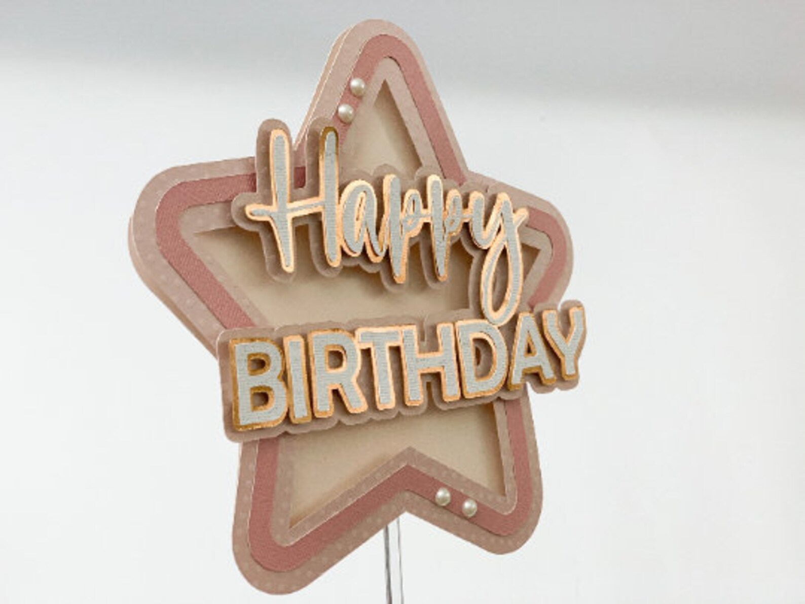 Star Cake Topper SVG stripe is Included Cutting Files - Etsy UK