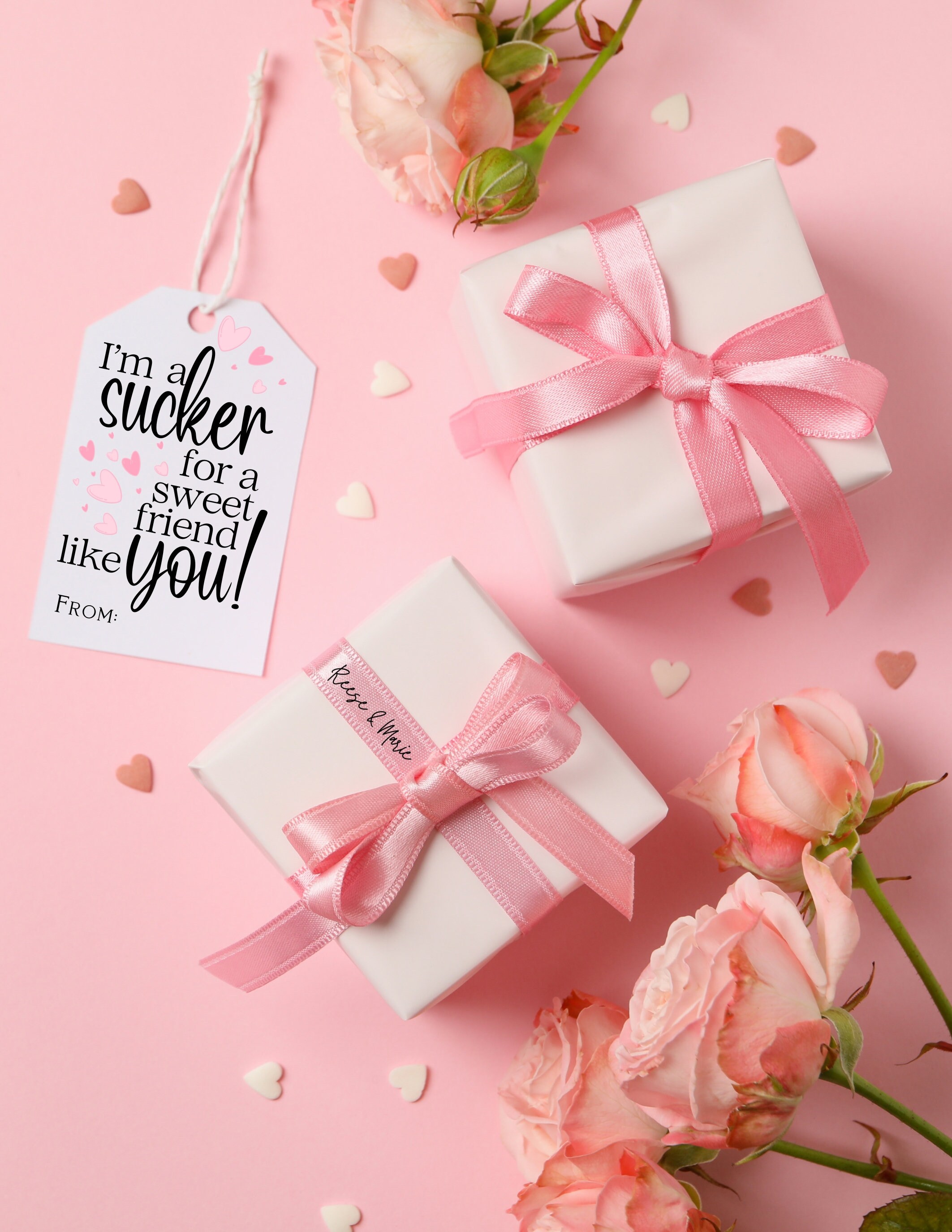 Instant Download PDF Printable Valentines Day Party Gift/favor Tag Im a ...