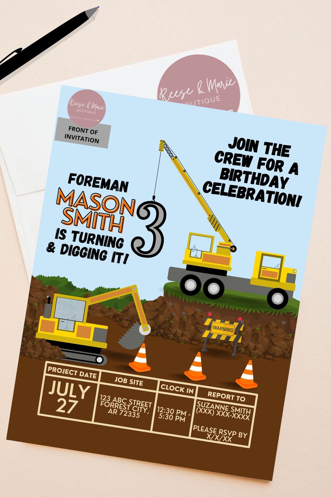 Digging Being 3 Birthday Party (facebook Event Cover Photo And/or ...