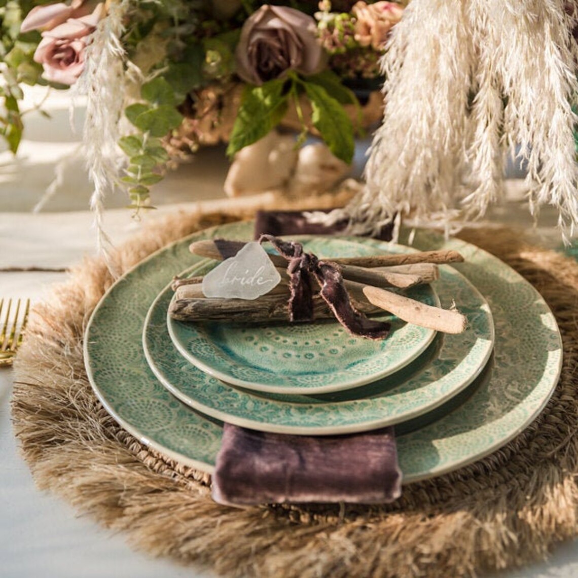 Fringe Placemats in Bulk - BOHO Set of 100 - Etsy