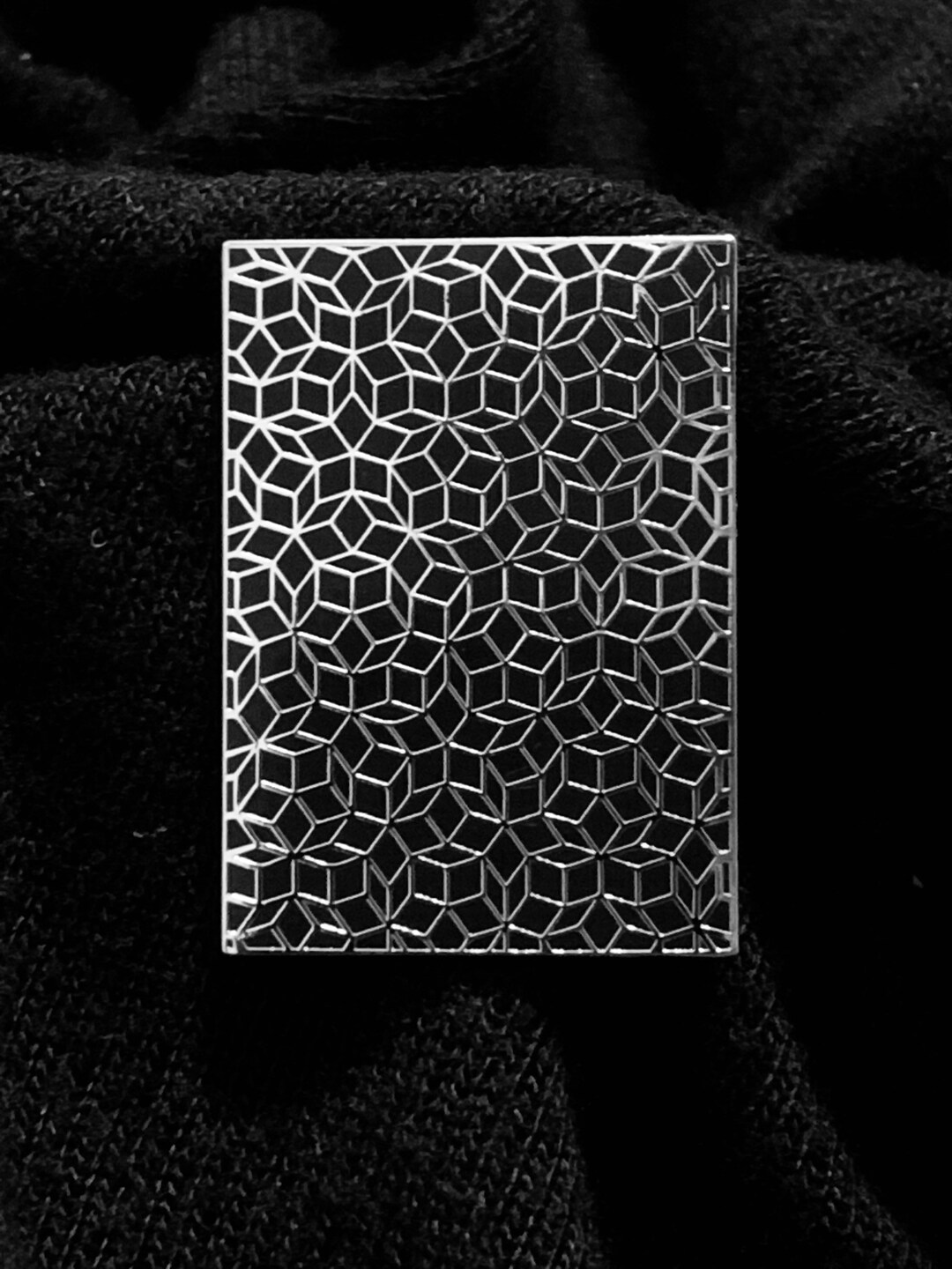 Penrose Tile Pattern Pin - Hard Enamel - Etsy