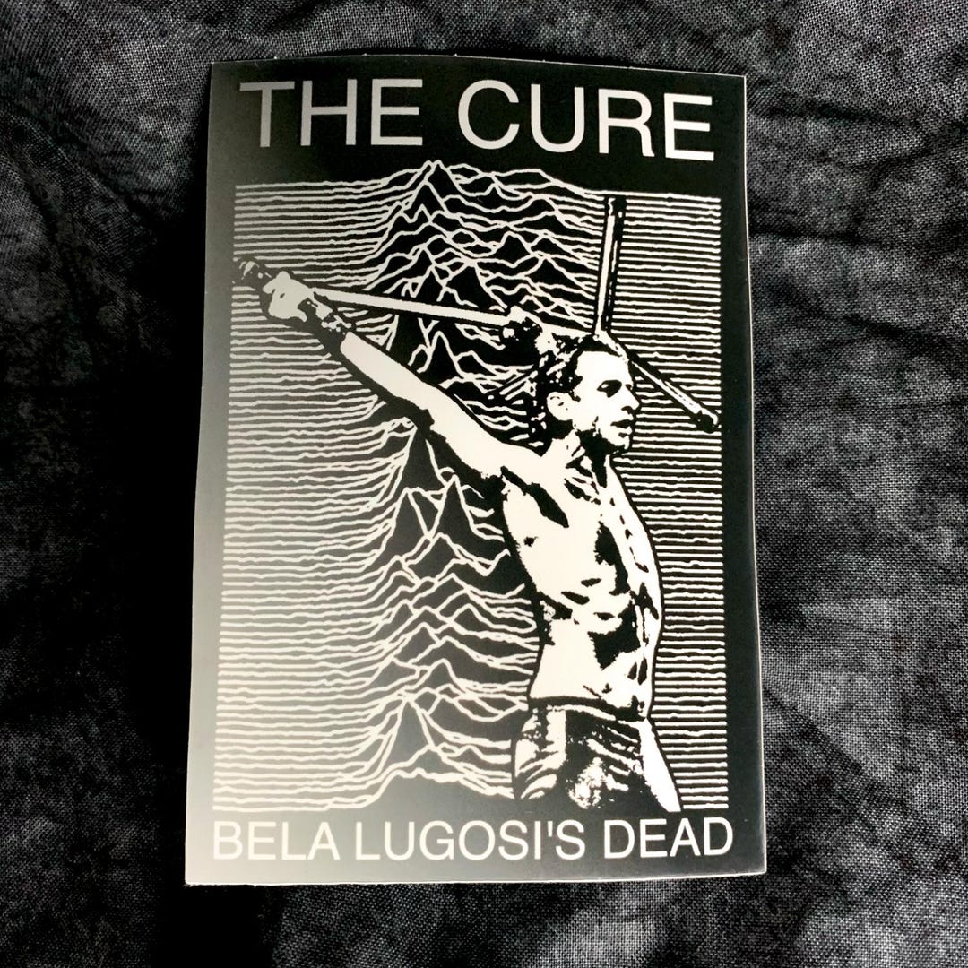 Confused Goth Sticker | Joy Division | the Cure | Depeche Mode ...