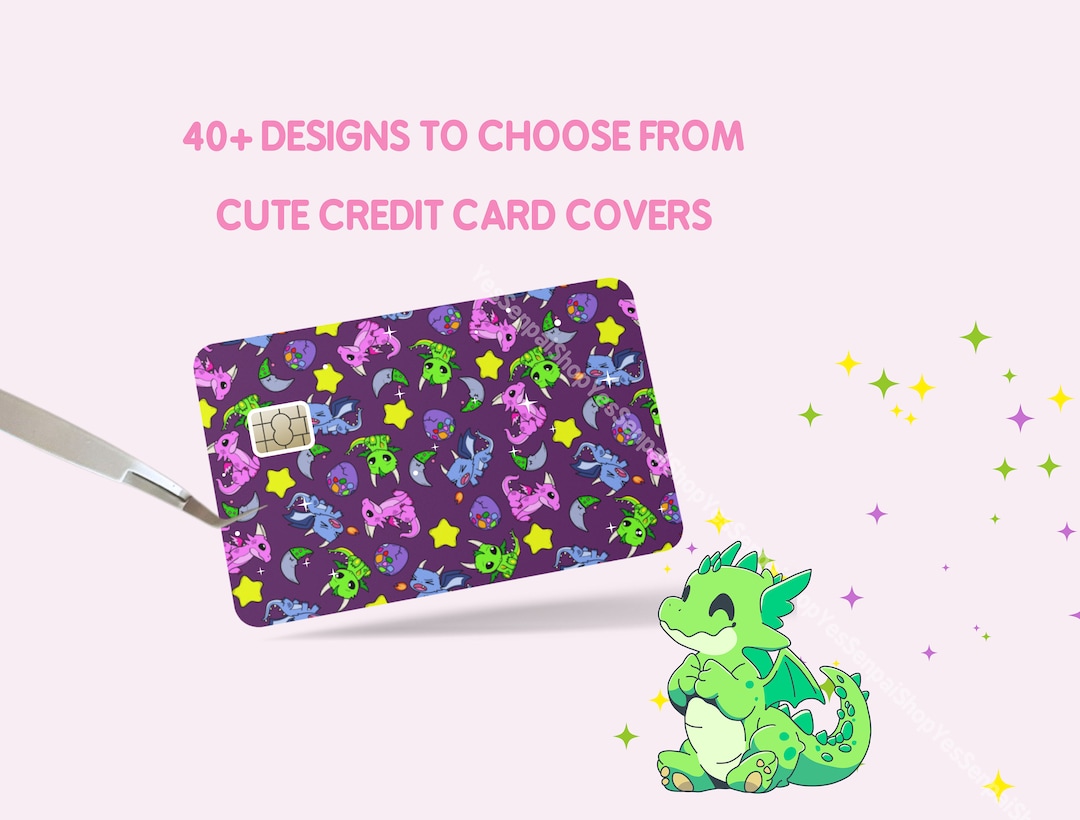 45 DESIGNS Dragon Credit/debit Card Cover Sticker Bank Card Skin Pretty ...