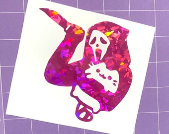 Scream Car Decal - Etsy