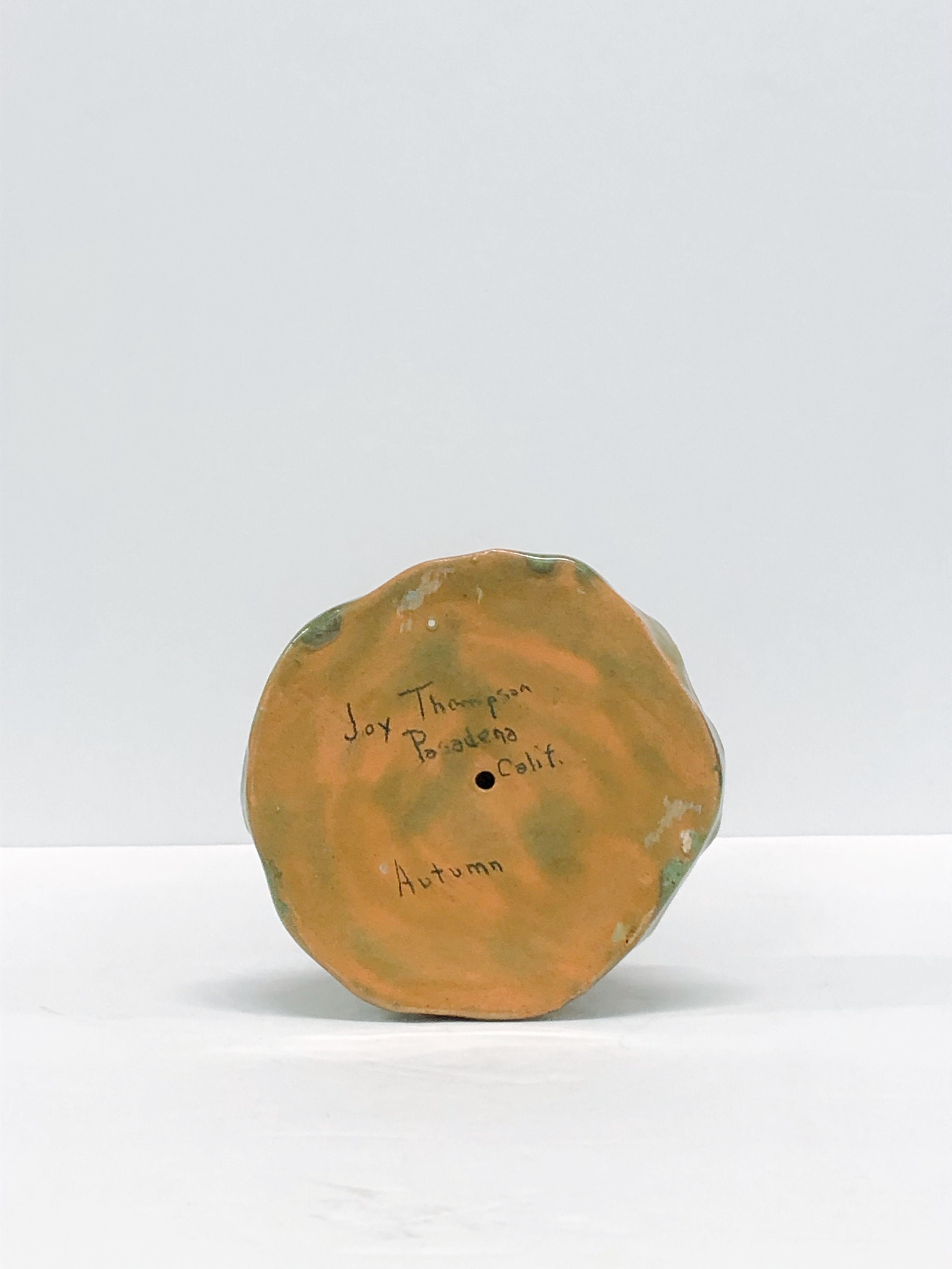 Rare Vintage 1940s Joy Thompson Pasadena California Pottery "autumn ...