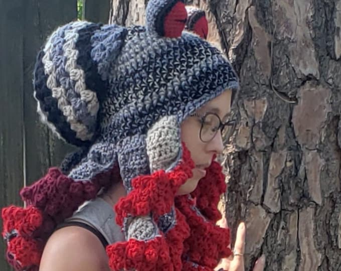 Octopus Hat - Etsy