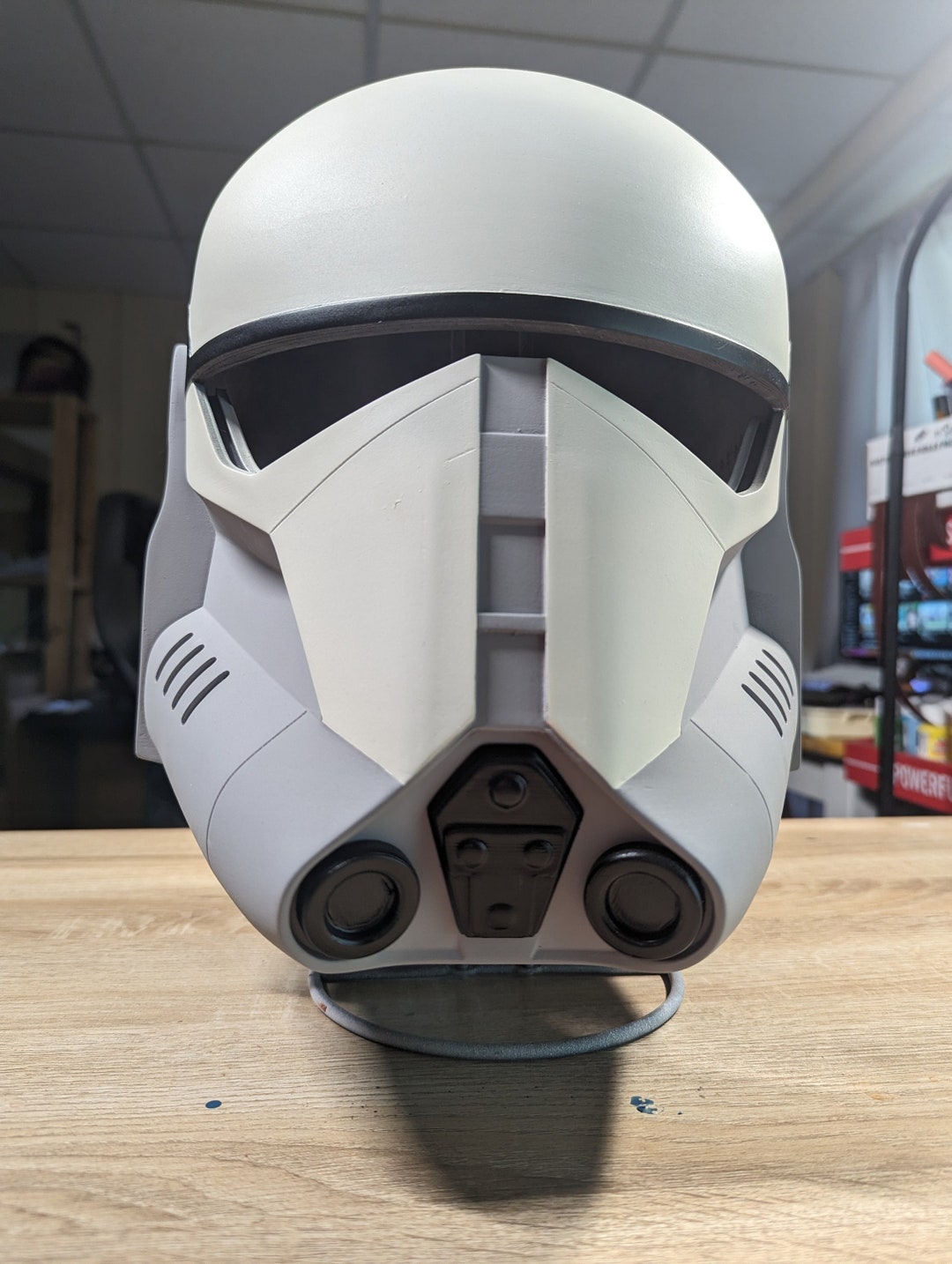 Imperial Mandalorian Helmet Visor Not Included No Wait Time - Etsy
