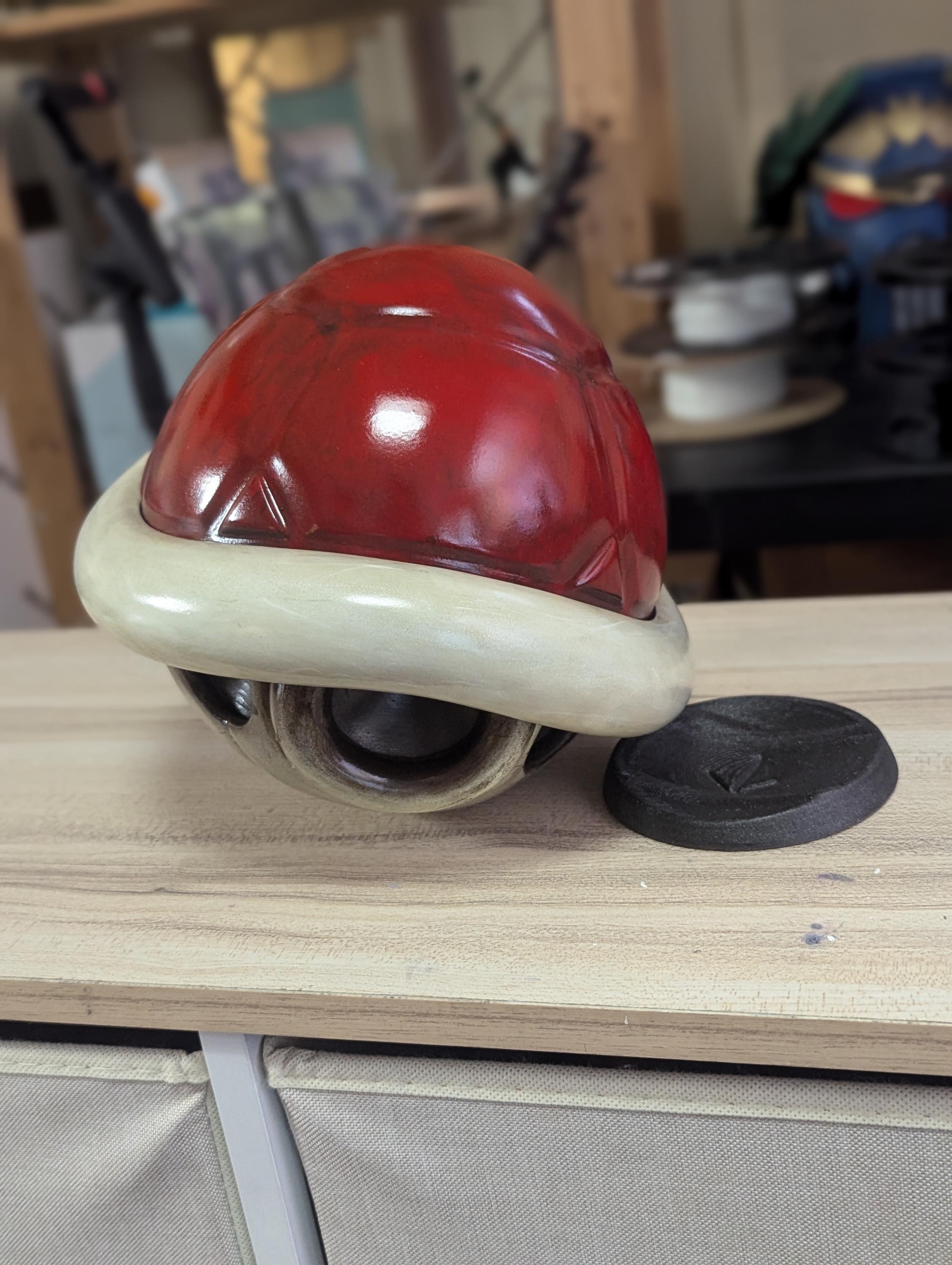 Mario Red Koopa Shell realistic - Etsy