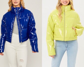Neon Yellow Jacket - Etsy