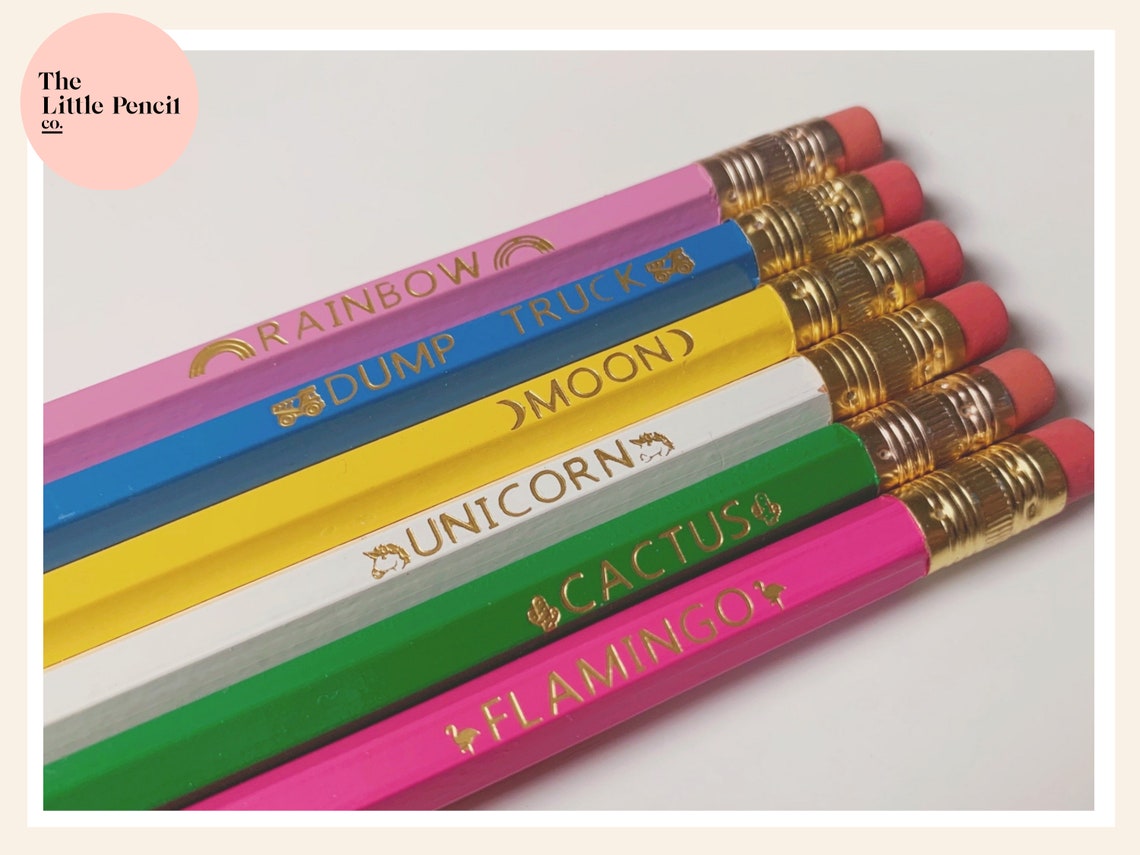 Teacher Gift Custom Pencils Teacher Appreciation - Etsy Canada