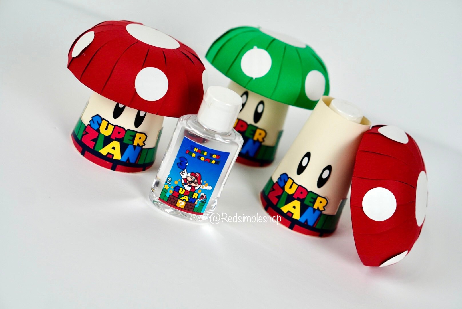 1 Pc. Super Mario Toad Box, Mushroom Favor Box, Super Toad Favor Box ...