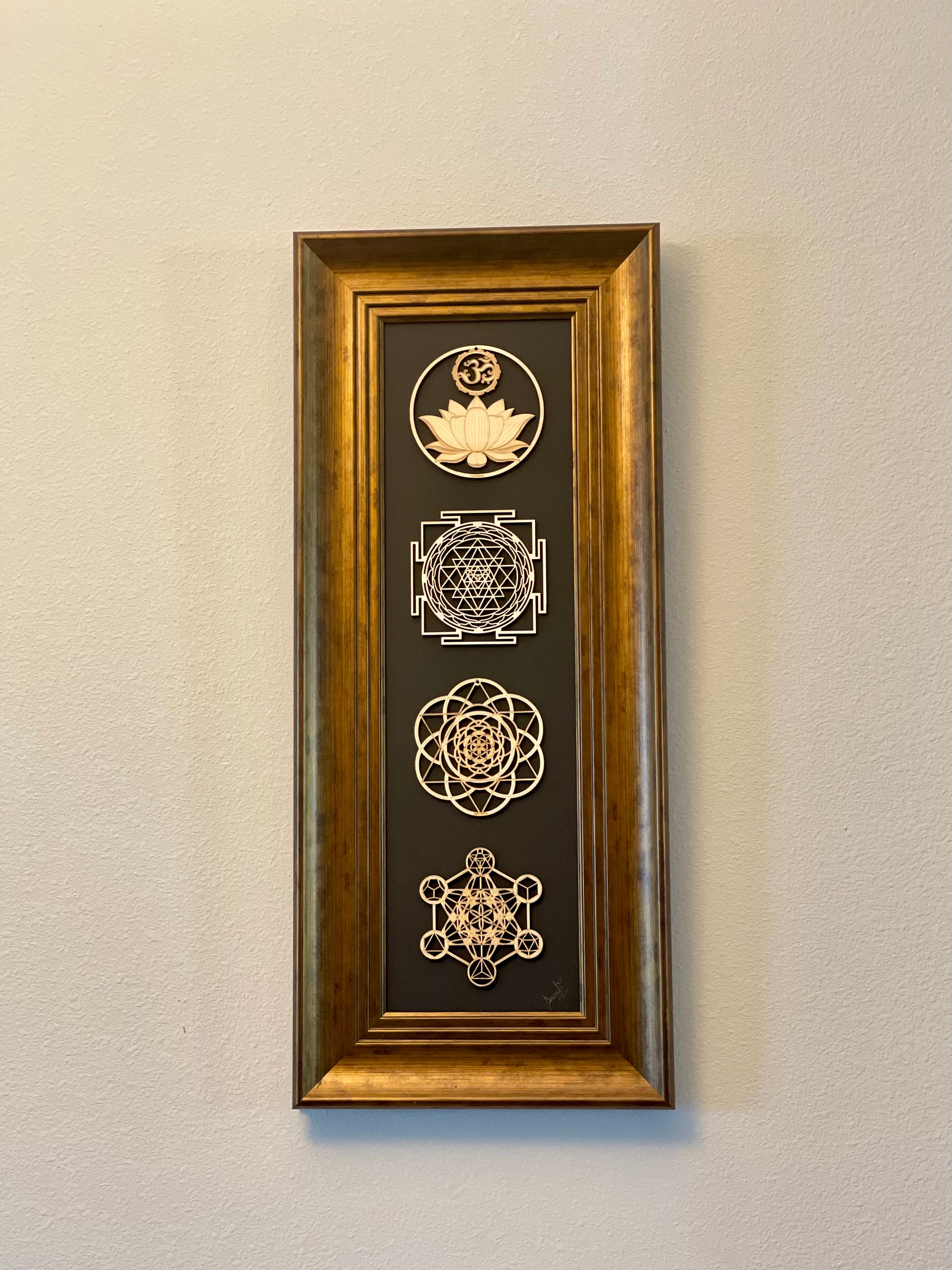 Sacred Geometry Wall Art | Etsy