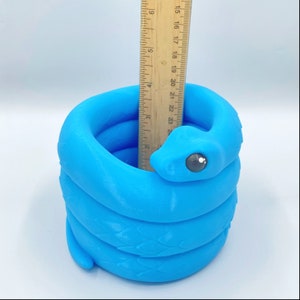 Snake Planter - Snake Plant Pot With Drainage - Cute Snake Planter ...