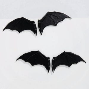 3D Printed Boot Bat Wings - Cosplay Boot Accessories - Shoelace Wings ...