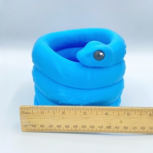 Snake Planter - Snake Plant Pot With Drainage - Cute Snake Planter ...