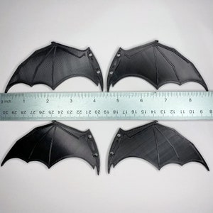 3D Printed Boot Bat Wings - Cosplay Boot Accessories - Shoelace Wings ...