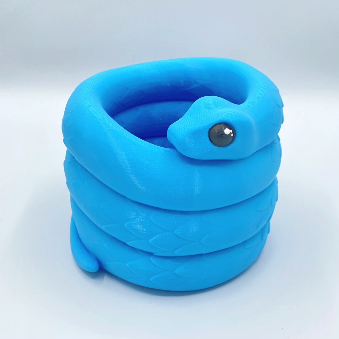 Snake Pen Caddy - Snake Desk Organizer - Cute Snake Desk Accessory ...