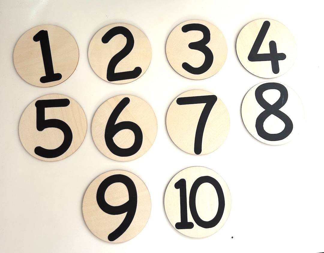 Number Coins 1-10 Maths Teaching Learning Through Play Number Wedding ...