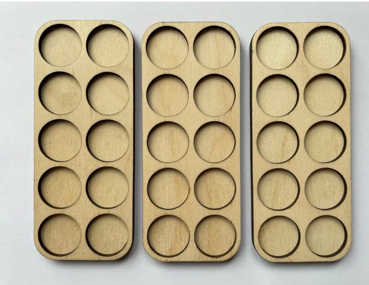 Tens Frame, Wood 10 Frame, Counting, Maths, Numeracy, Self Registration ...