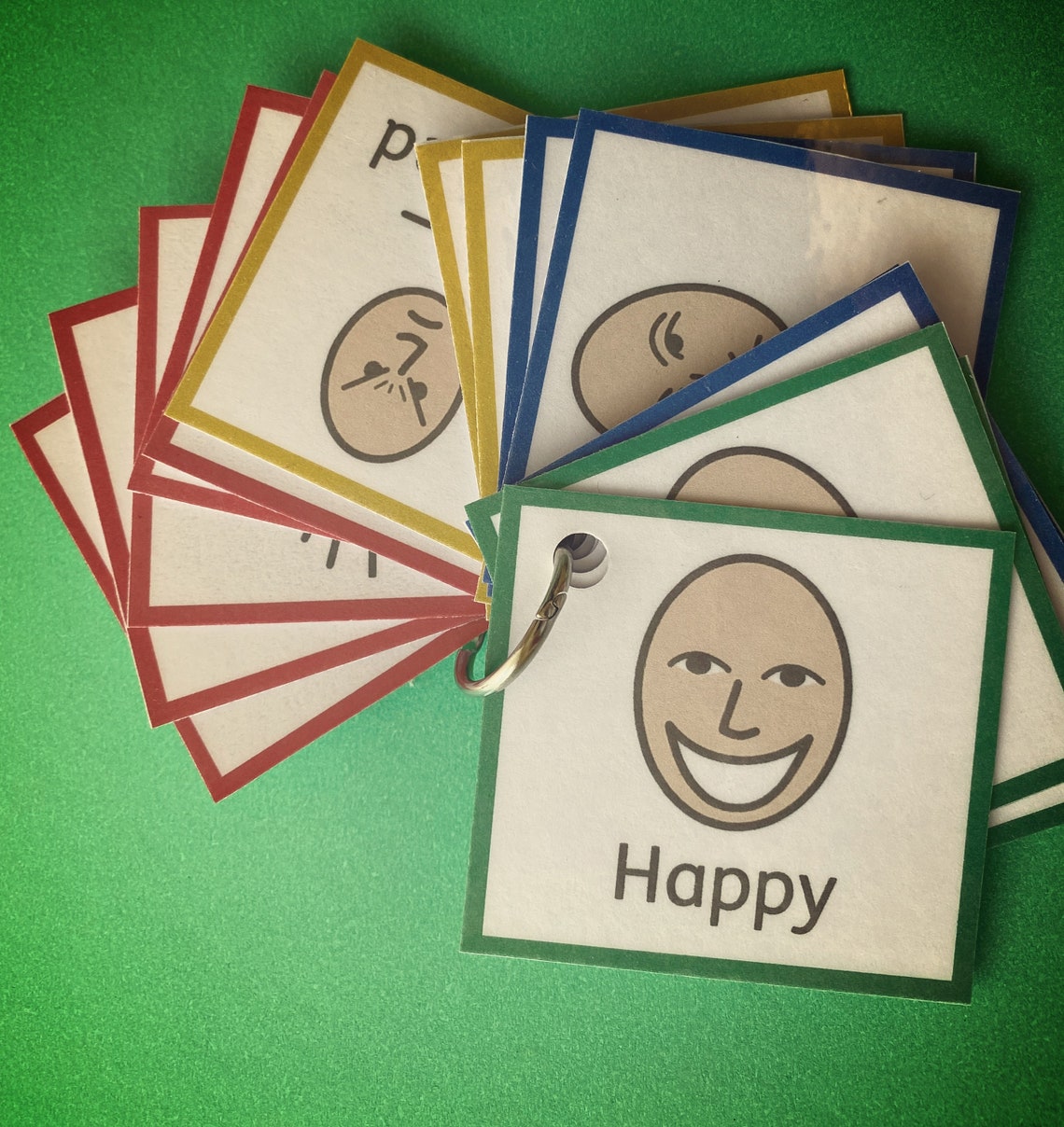 DIGITAL Copy Zones of Regulation for Lanyard Emotions & Feelings ASD ...