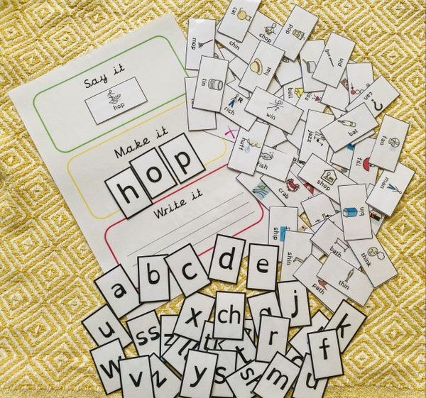 Montessori Phonics Alphabet Sound Chart/ Phonics Poster / Kindergarten ...