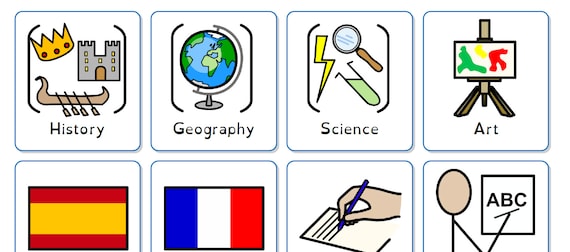 Now and Next Board With School Visual Timetable Cards SEN | Etsy