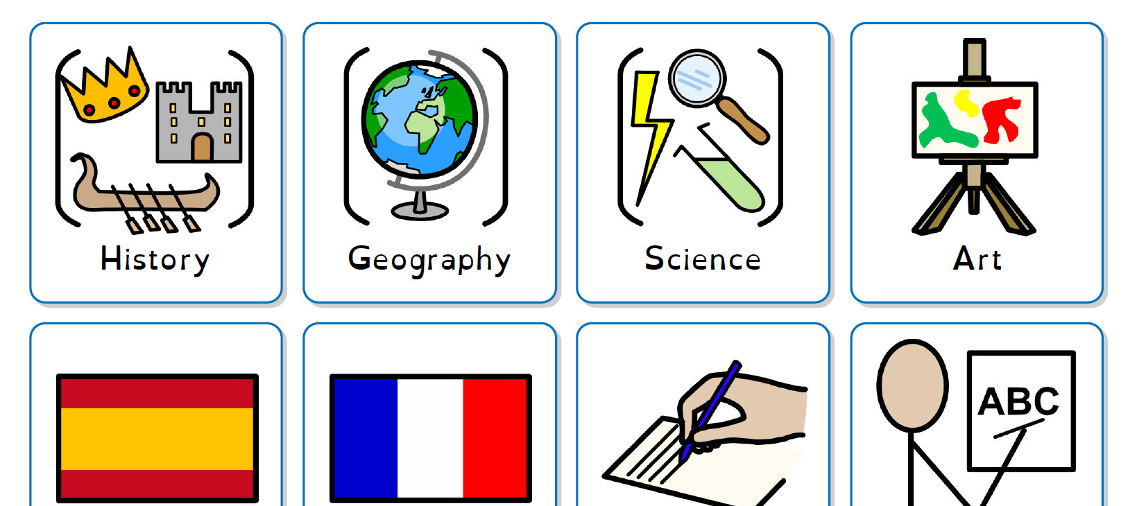 Now and next board with school visual timetable cards SEN - Etsy España