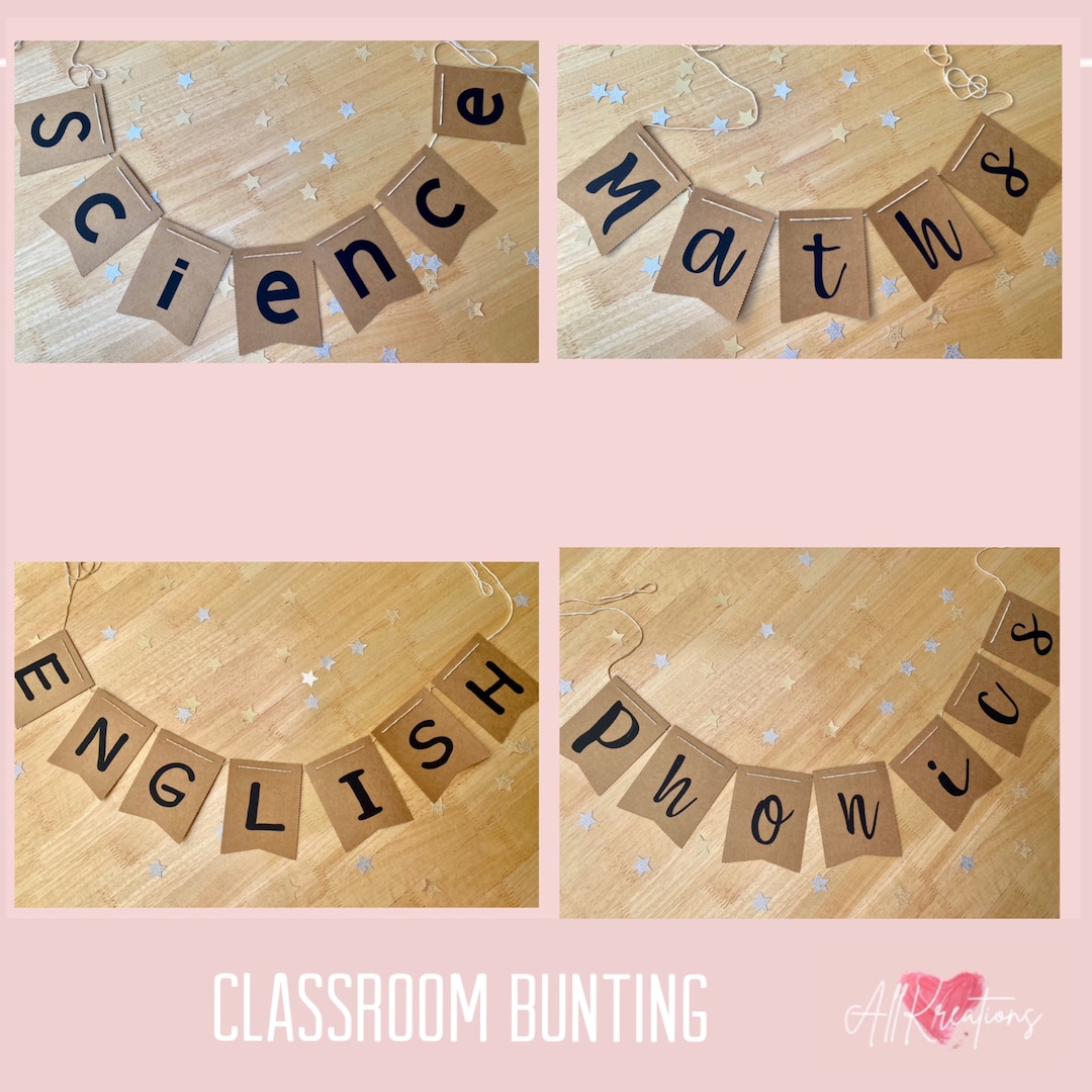 Classroom Decor Bunting for Display Boards Teacher TA LSA Phonics ...