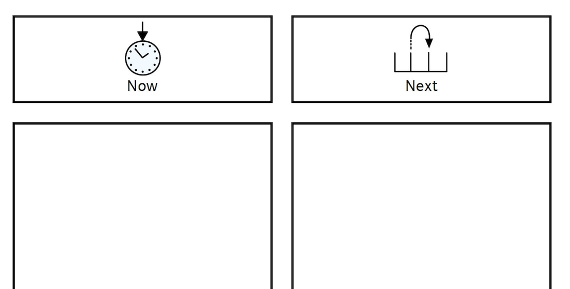 Now and Next Board With School Visual Timetable Cards SEN, Autism, ASD ...