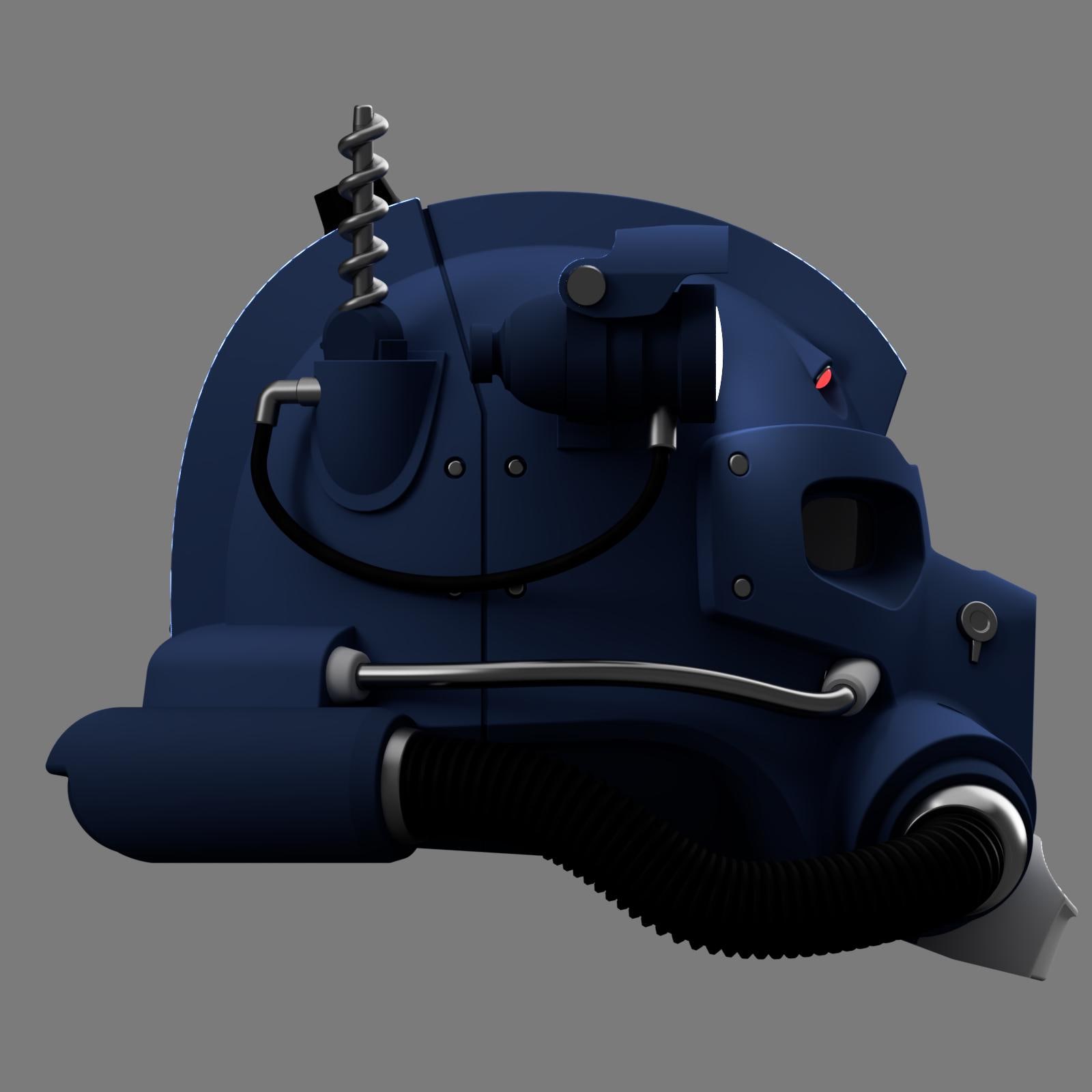 Fallout T-65 Power Armor Helmet - Wearable (digital Download, Not a ...