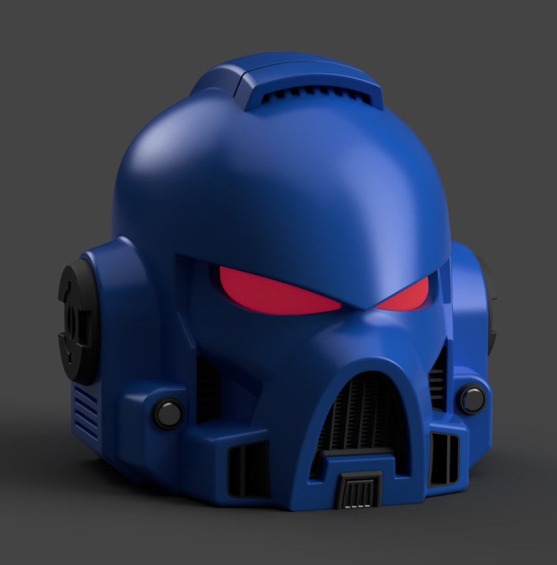 Warhammer 40K MK VIII Space Marine Helmet Wearable Digital | Etsy