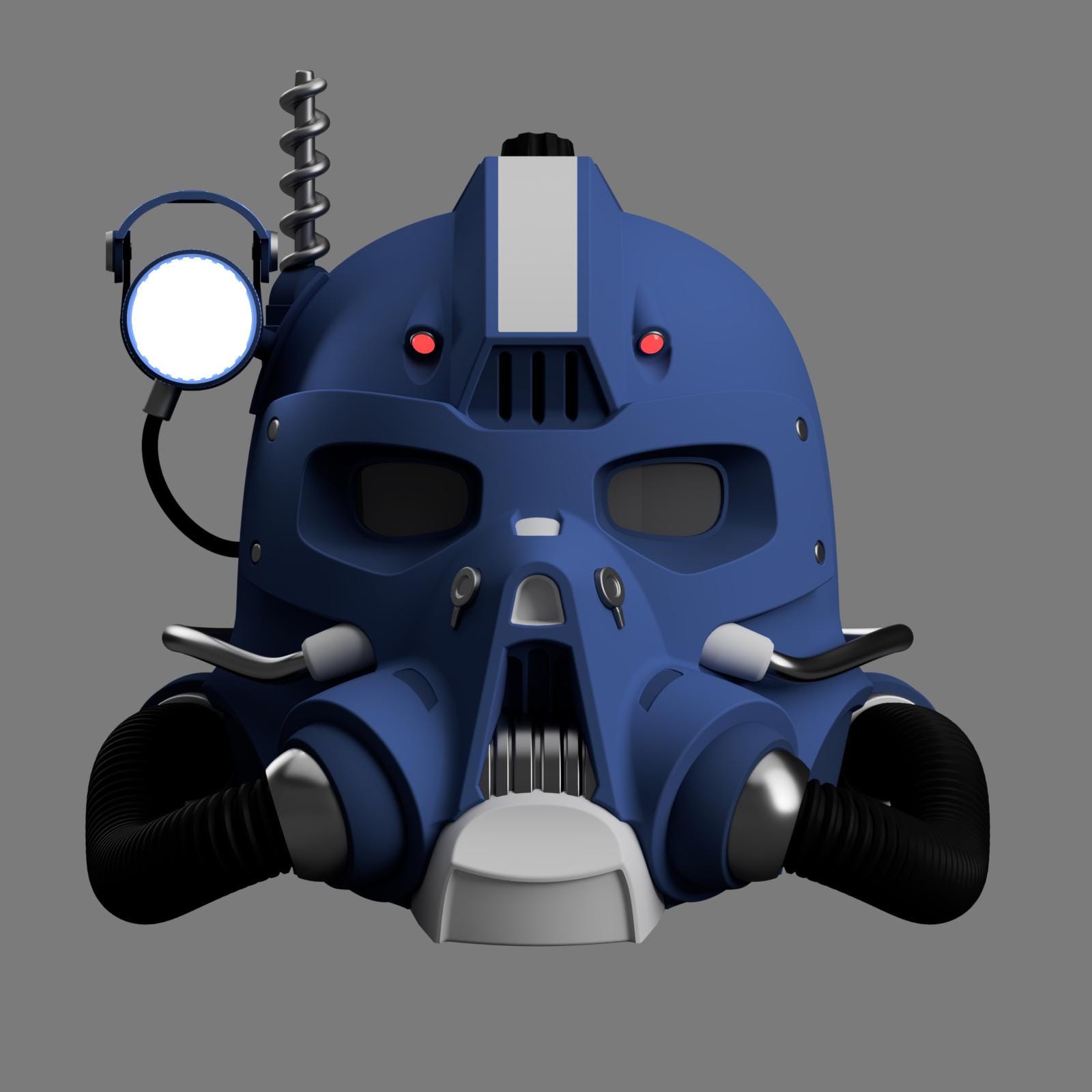 Fallout T-65 Power Armor Helmet - Wearable (digital Download, Not a ...