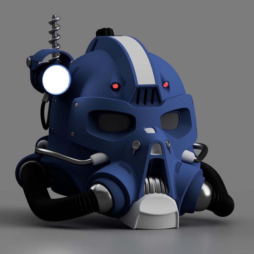 Fallout T-65 Power Armor Helmet - Wearable (digital Download, Not a ...