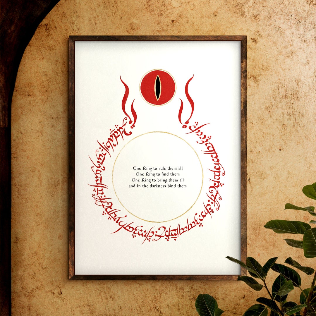 One Ring to Rule Them All | Illustration | J.R.R. Tolkien | the Lord of ...