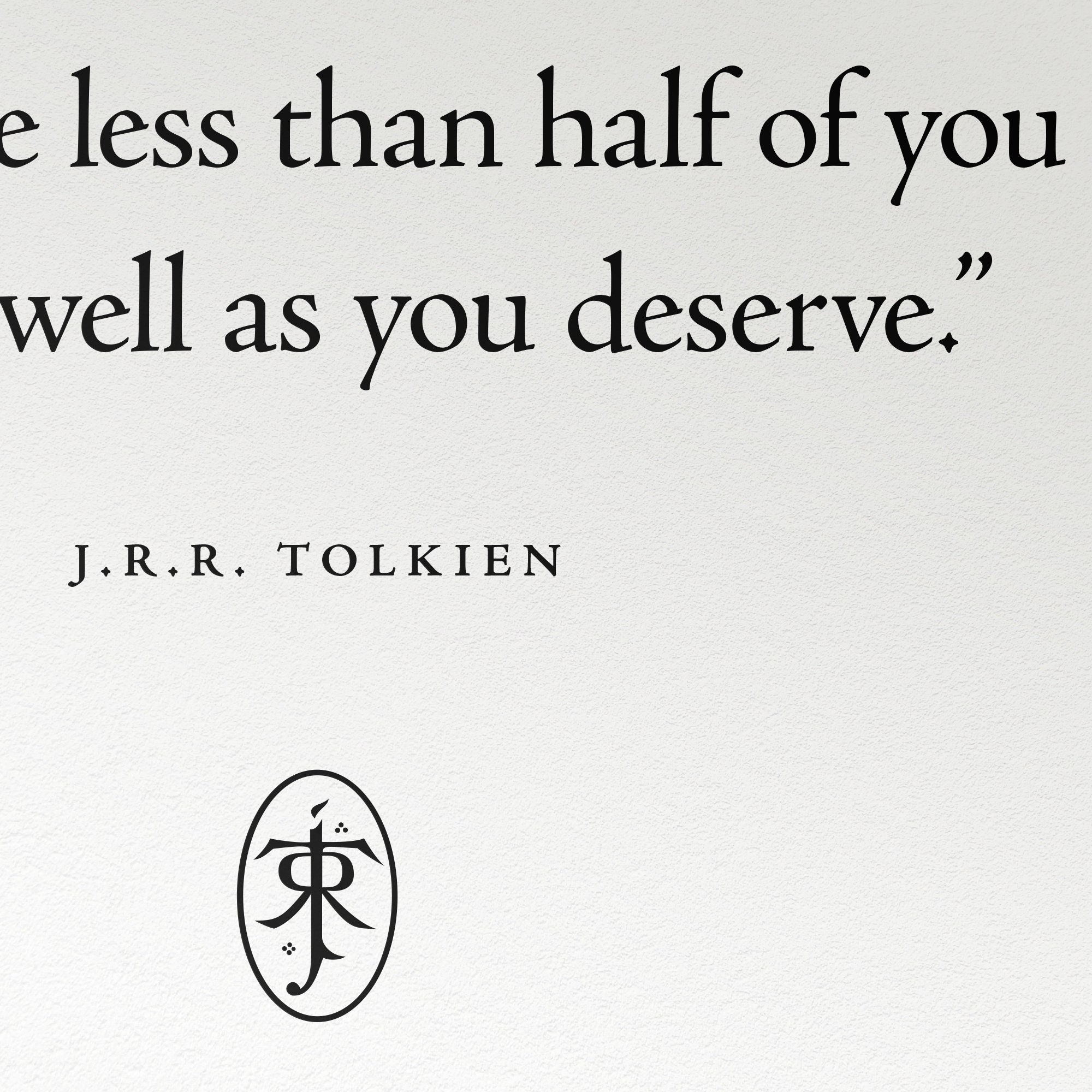 I Don't Know Half of You Half as Well as I Should Like Digital Download ...