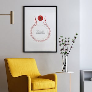 One Ring to Rule Them All | Illustration | J.R.R. Tolkien | the Lord of ...