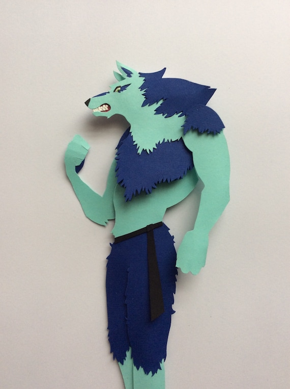 Custom Furry Paper Art | Etsy