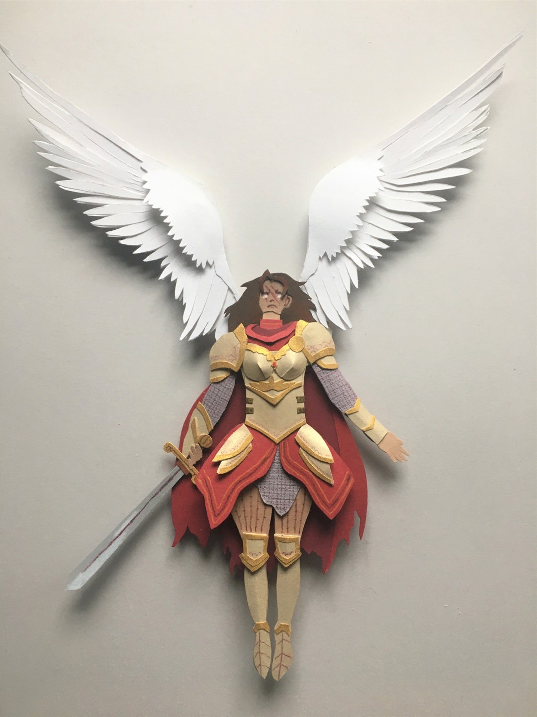 Custom Dnd Paper Art - Etsy