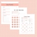 BUNDLE - Fitness Planner Printable, Health Planner, Fitness Journal ...