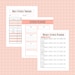 BUNDLE - Fitness Planner Printable, Health Planner, Fitness Journal ...