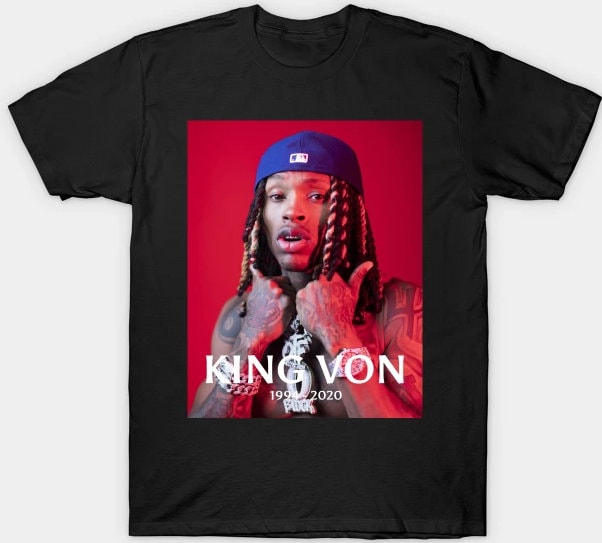 KING VON 1994 2020 POTRAIT T-Shirt | Etsy