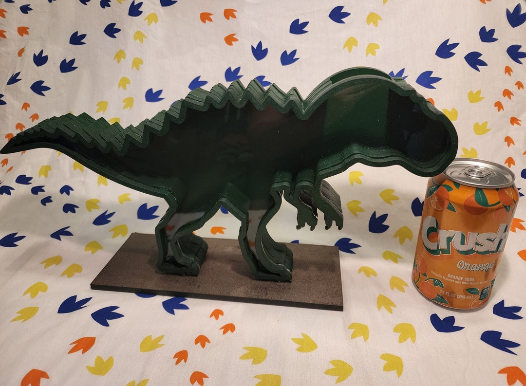T Rex Money Bank - File Only - Etsy