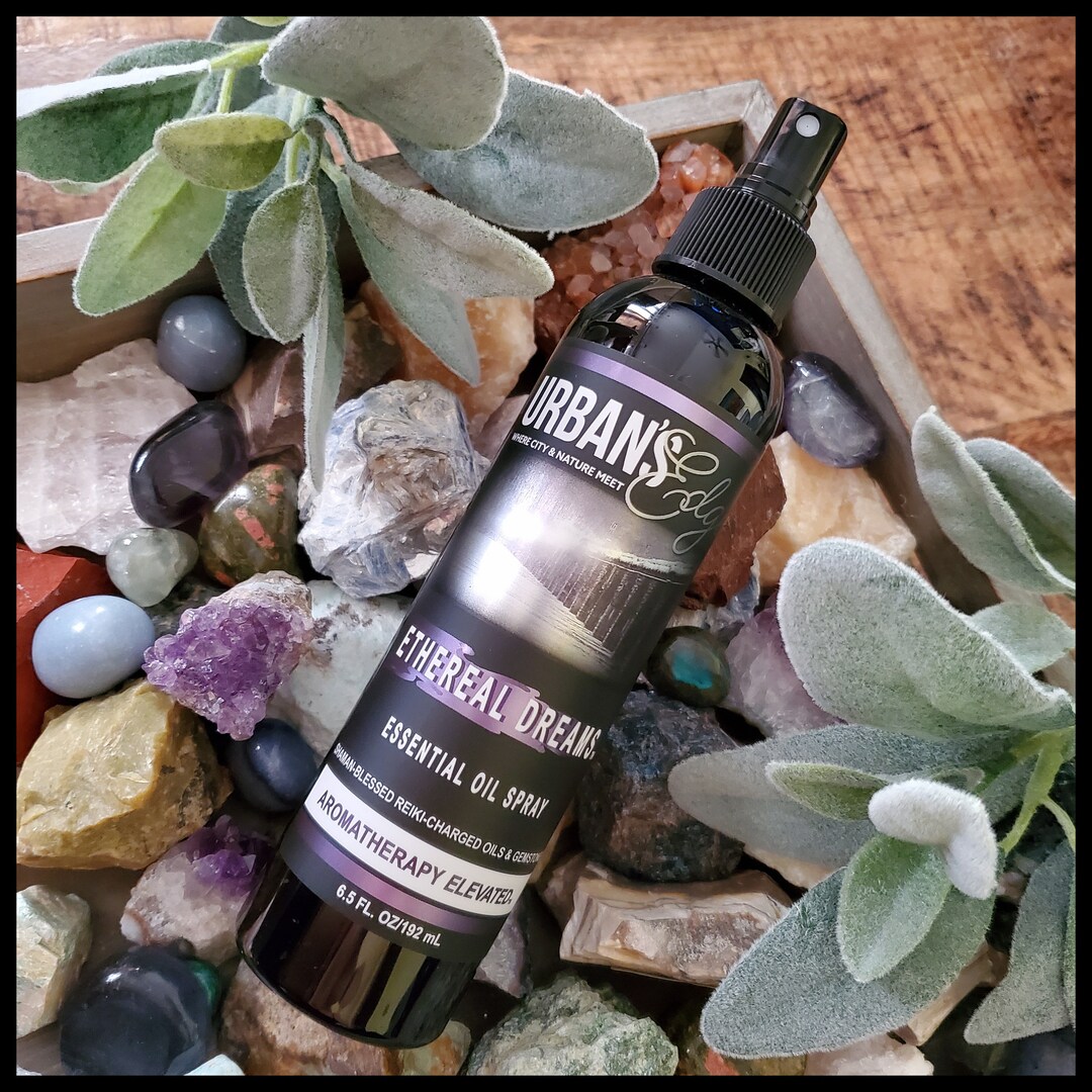 Ethereal Dreams Pure Essential Oils and Gemstone Body Spray - Etsy