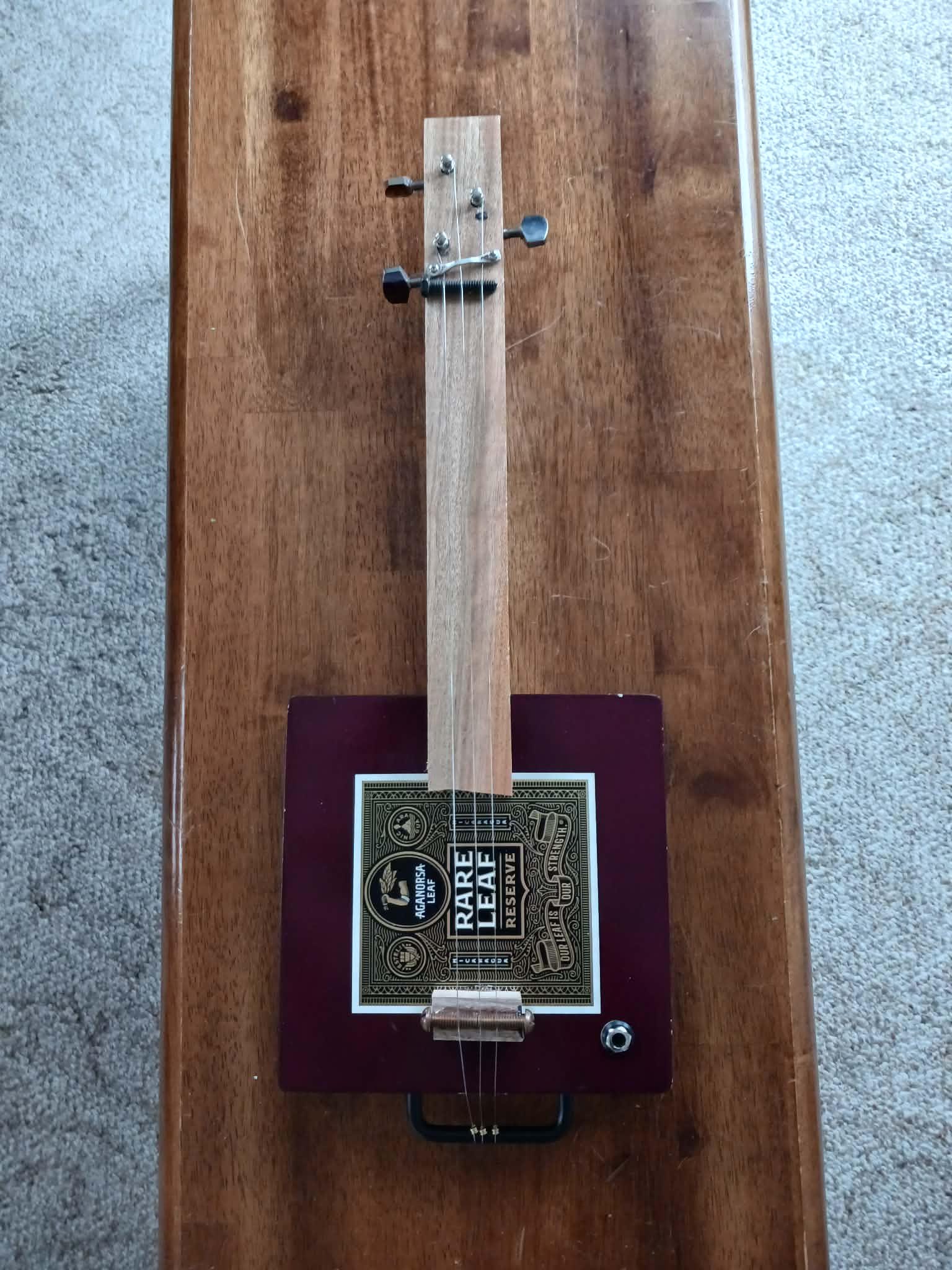 Cigar Box Banjo Neck