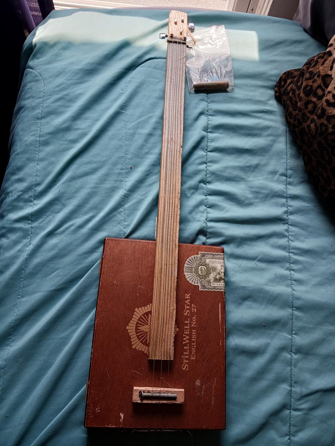 3 String Cigar Box Guitar Musical Instrument - Etsy