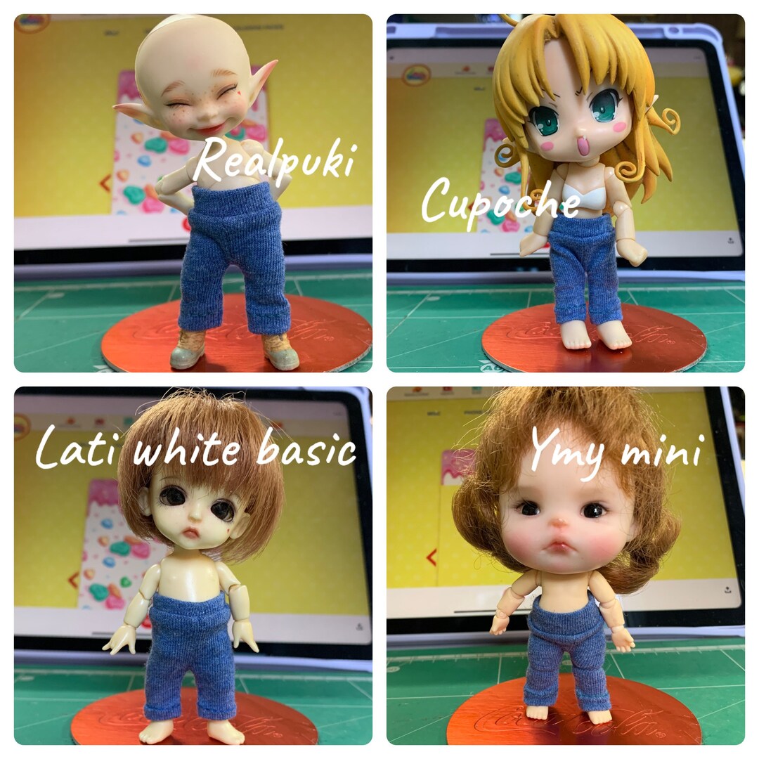 Pants for Lati White Basic / Realpuki / Ymy Mini Body / Cupoche Body - Etsy